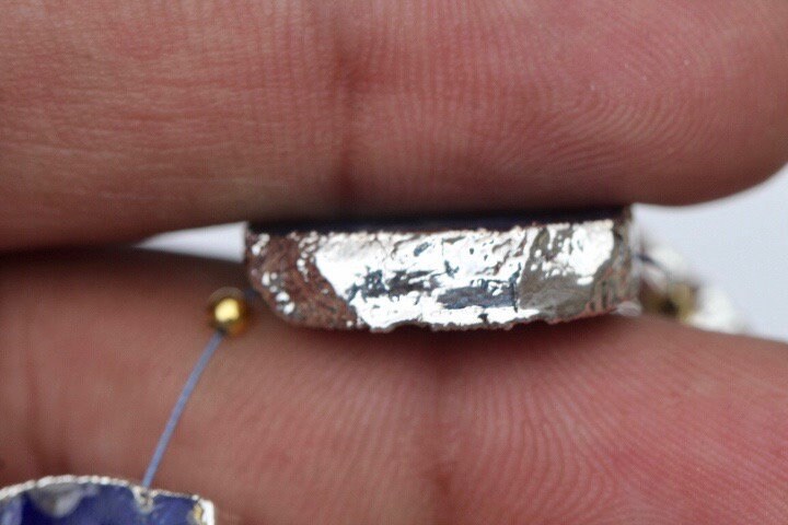 19 pieces smooth Fancy raw material silver plated | Etsy