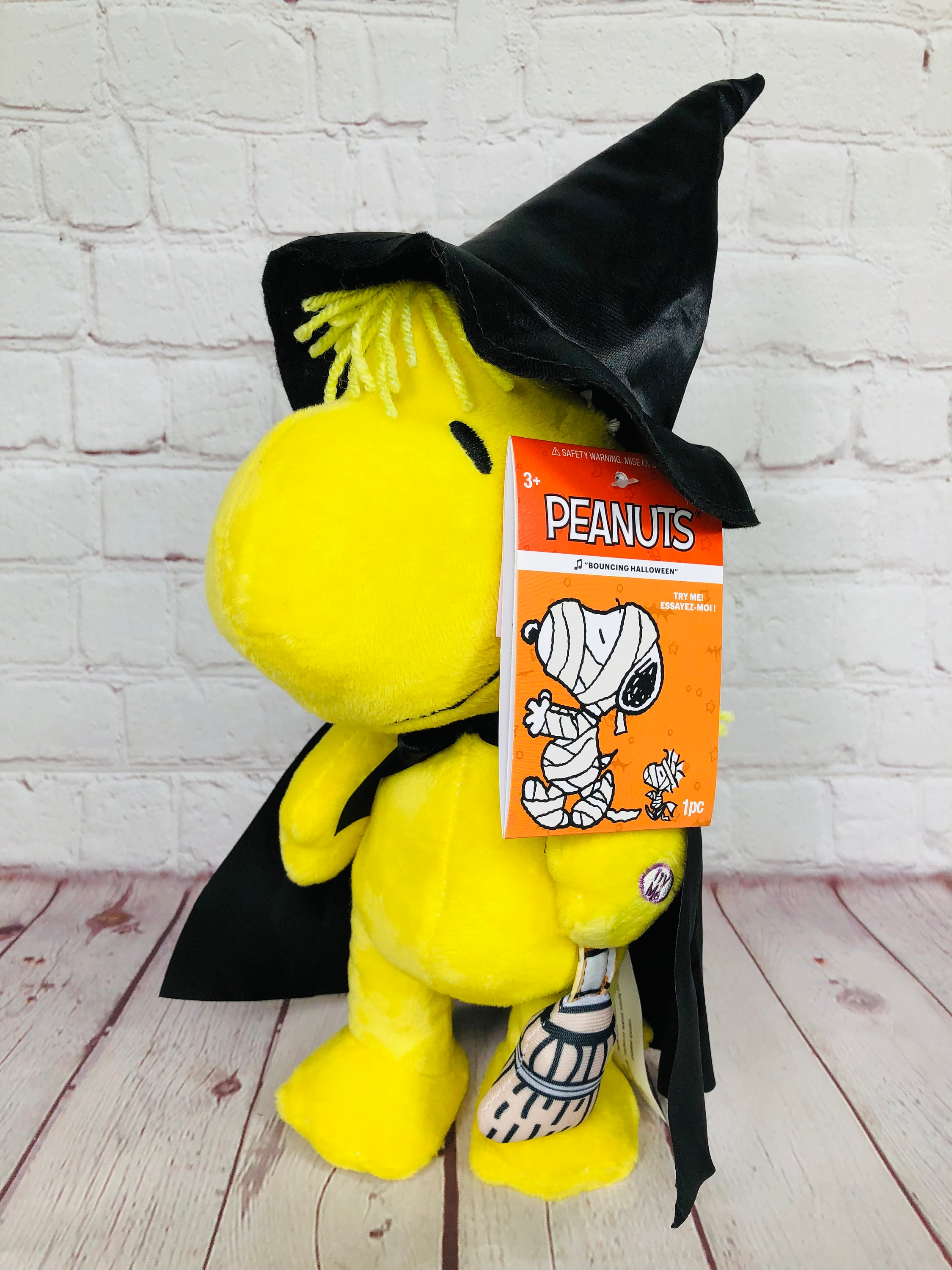 Peanuts Snoopy Woodstock Witch Waddler Plush Sound Motion - Etsy