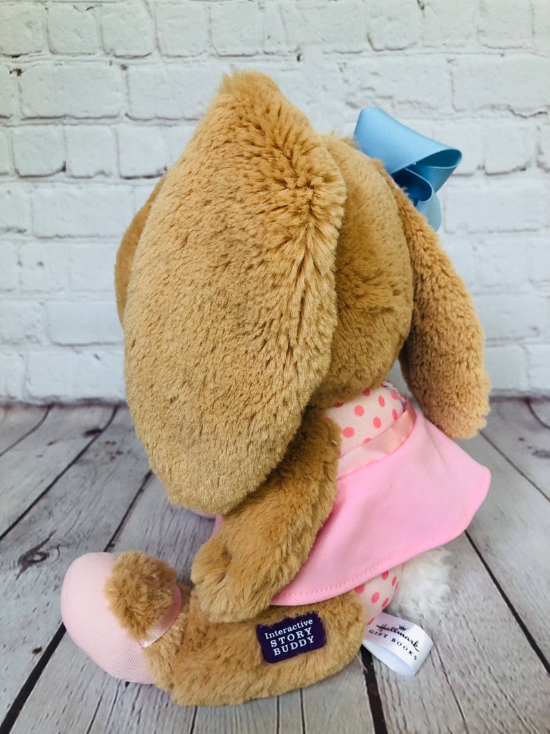 Hallmark Abigail Bunny Interactive Story Buddy With 2 Books 1 - Etsy
