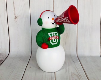 Snowman Cheerleader - Etsy