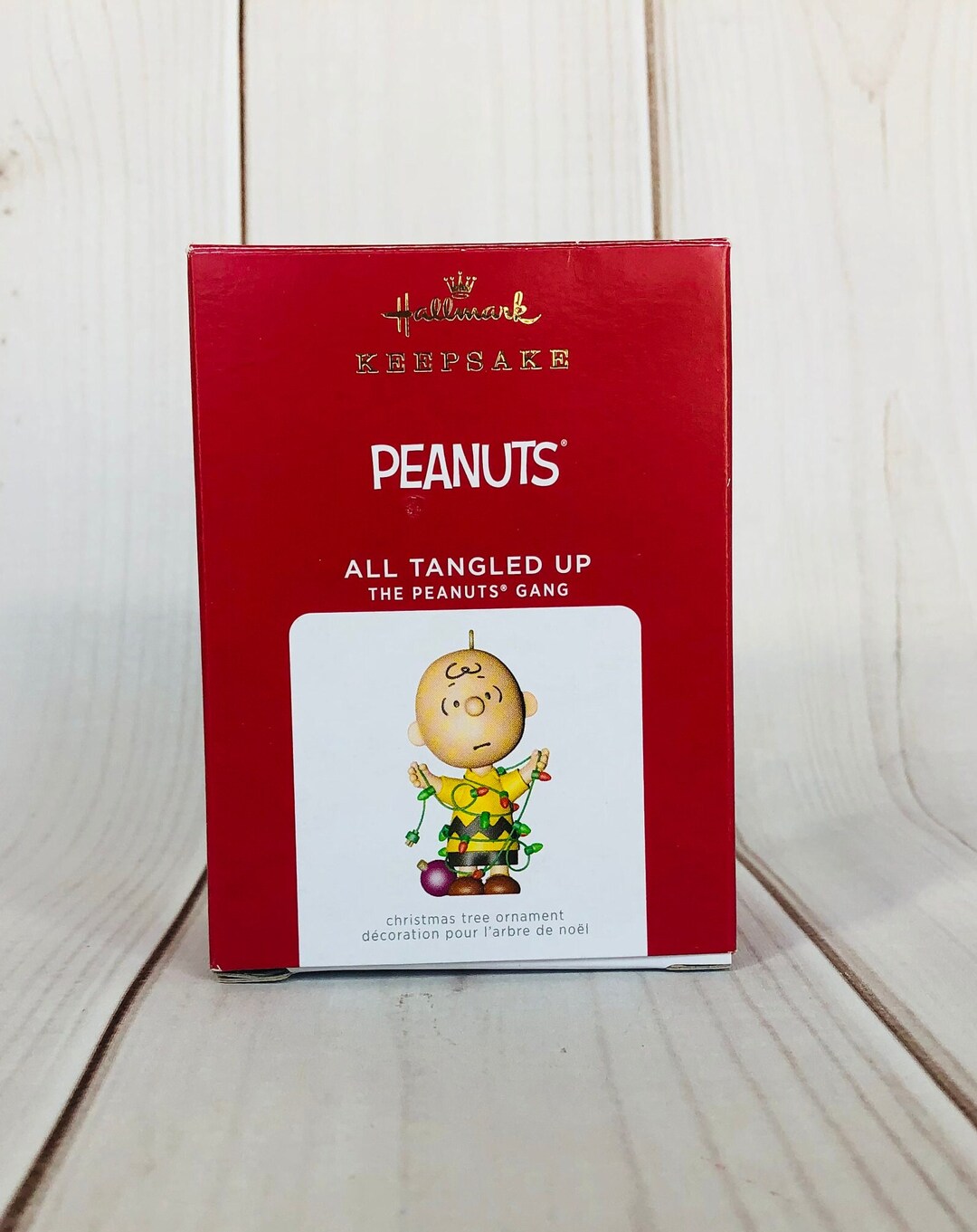 Peanuts Charlie Brown All Tangled up Christmas Ornament - Etsy