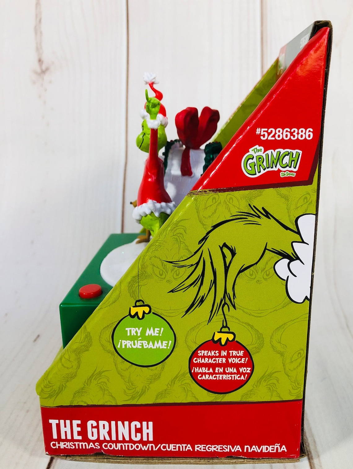 The Grinch Christmas Countdown Calendar Speaks Phrases True Voice - Etsy