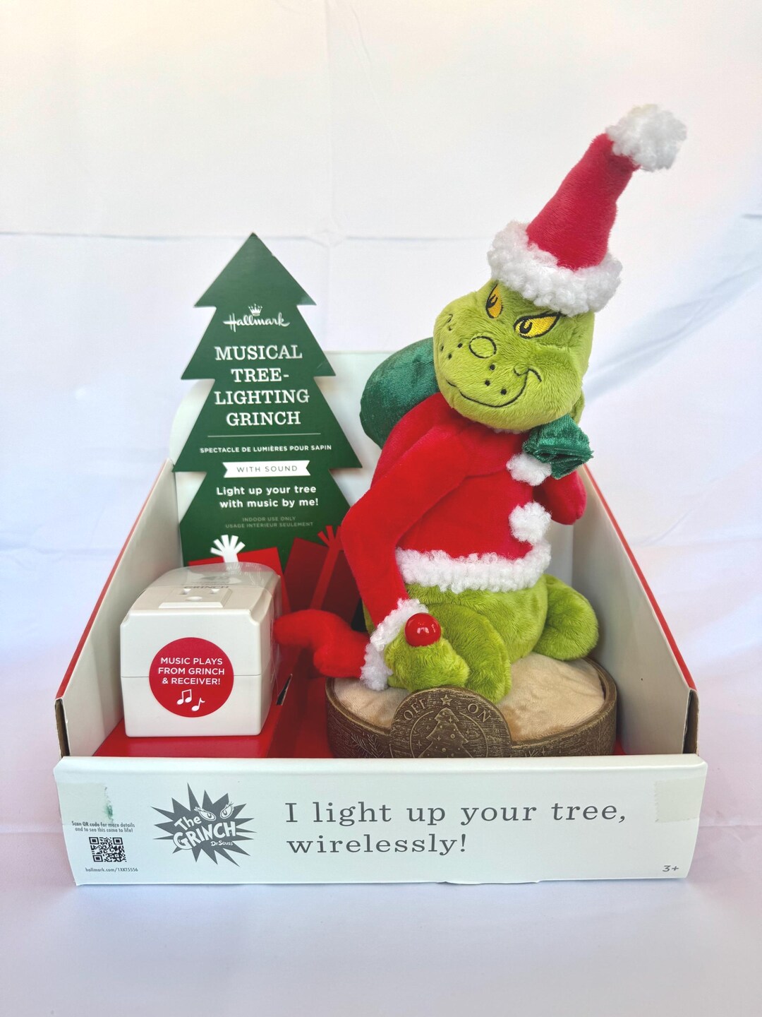 Dr. Seuss's How the Grinch Stole Christmas Tree Lighting With Sound - Etsy