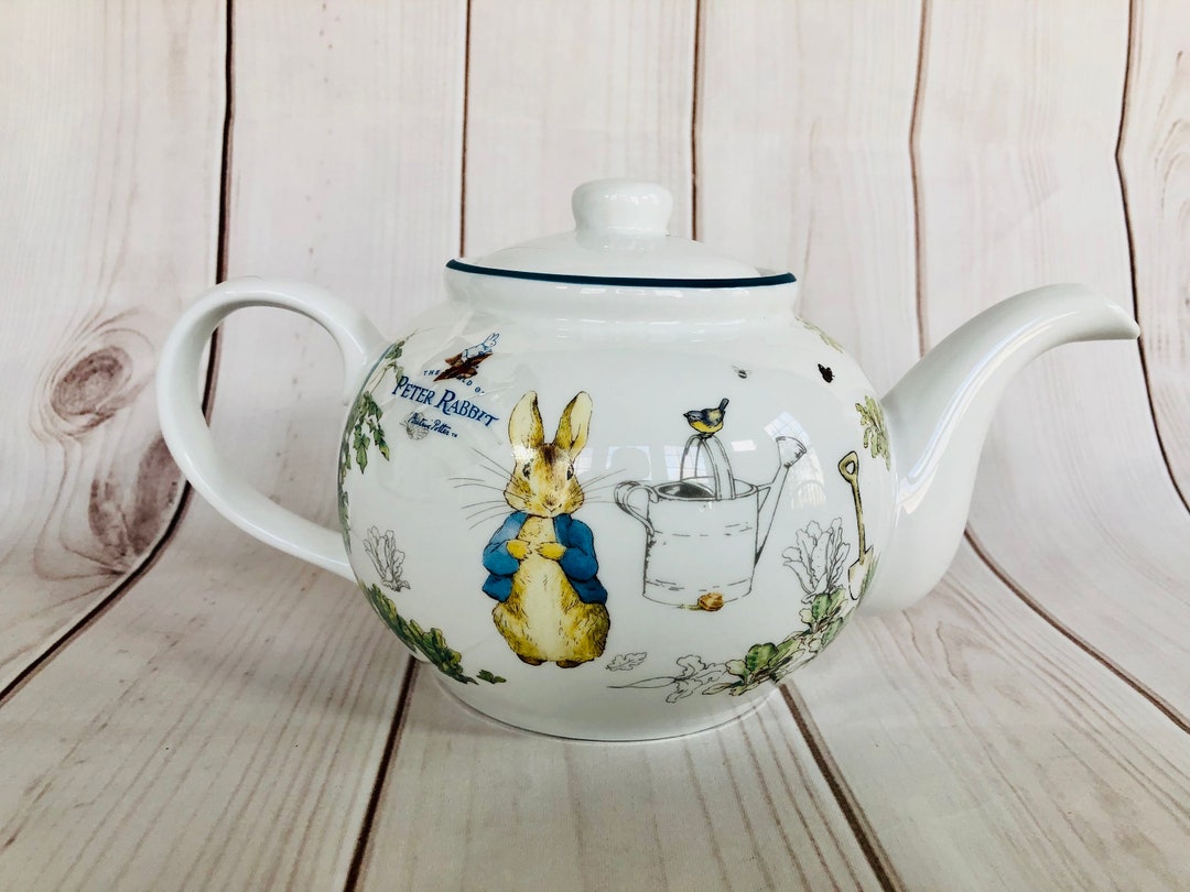 Easter Beatrix Potter Peter Rabbit Teapot Spring - Etsy