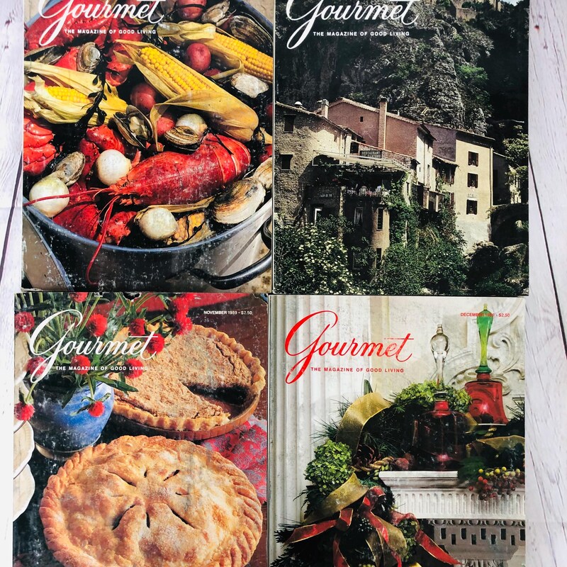 Gourmet Magazine - Etsy