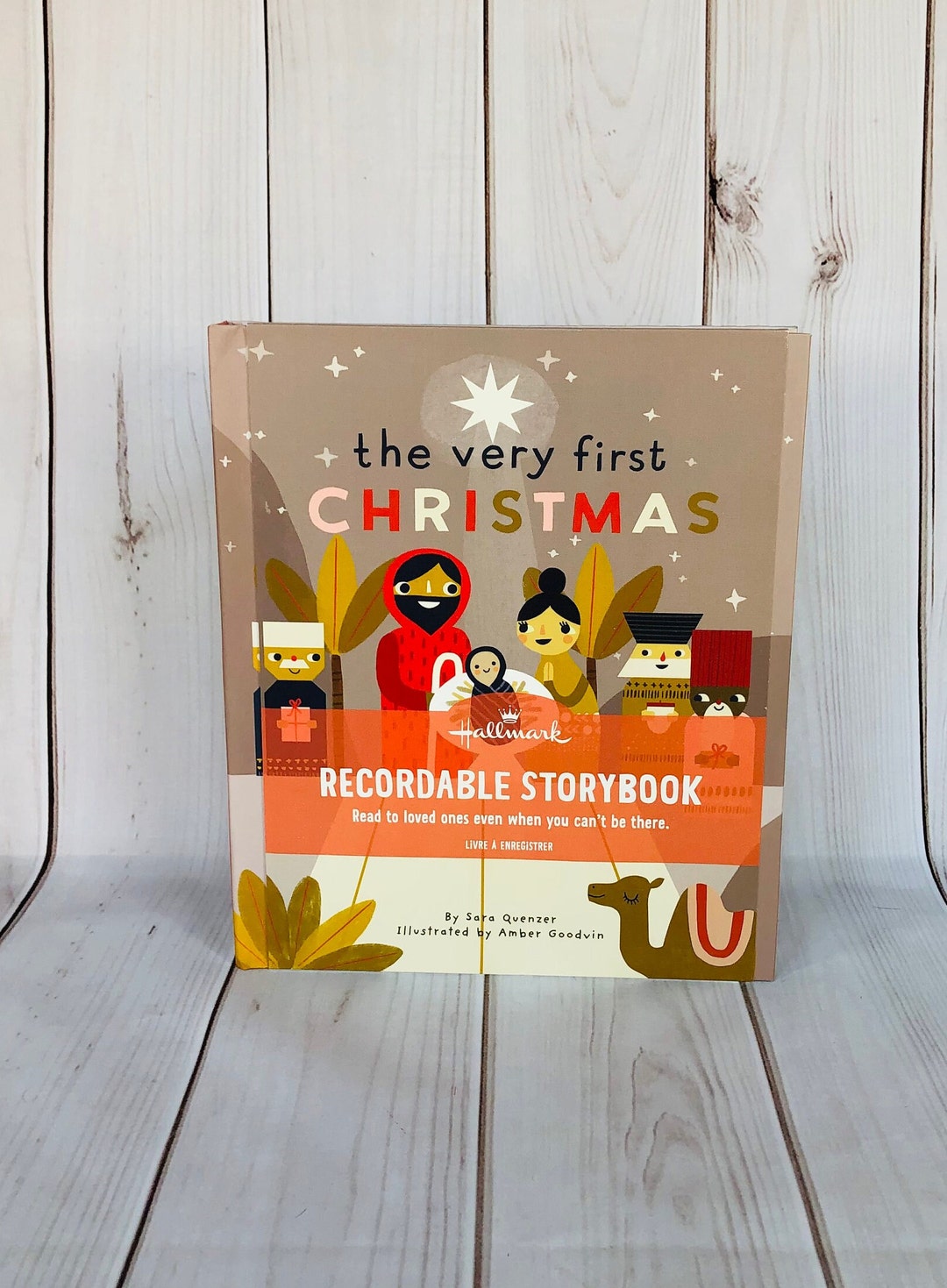 Recordable Storybook "the Very First Christmas" - Etsy