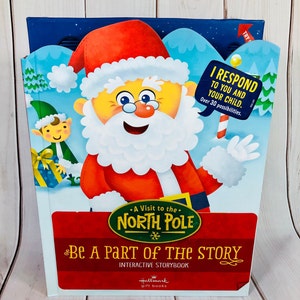 Hallmark A Visit to the North Pole Interactive Storybook - Etsy