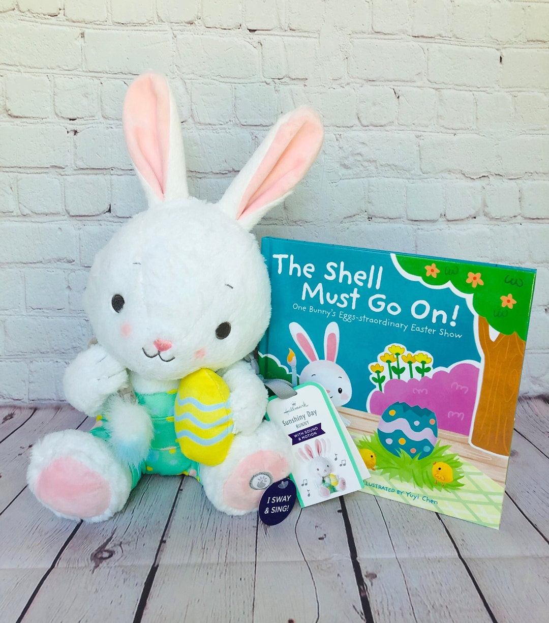 Easter Hallmark Sunshiny Day Bunny With Sound & BOOK - Etsy