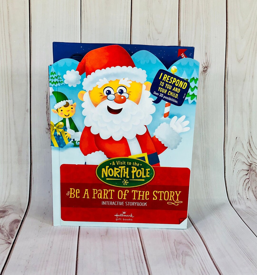 Hallmark A Visit to the North Pole Interactive Storybook - Etsy
