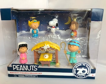 Peanuts Nativity Set - Etsy