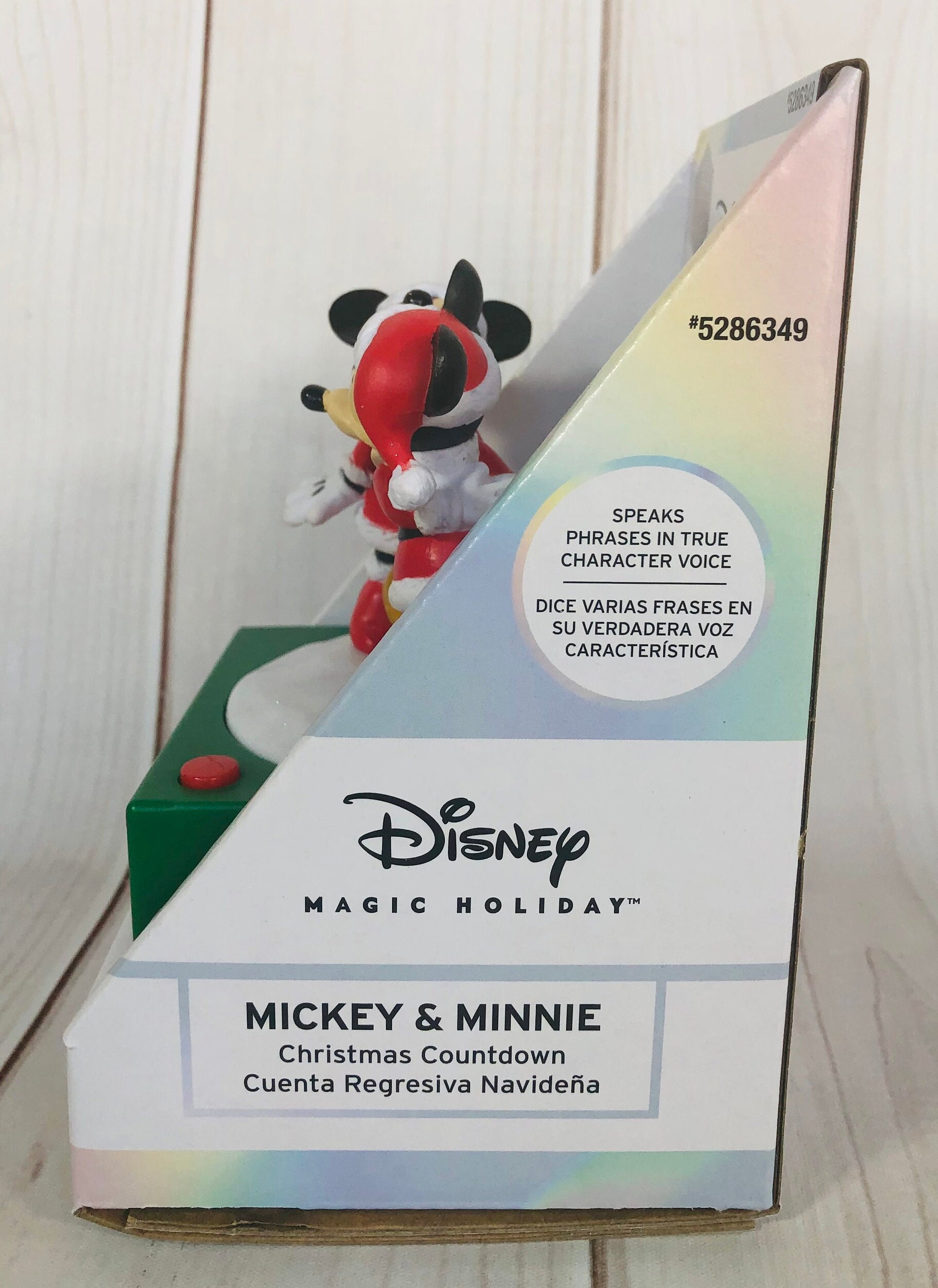 Disney Mickey and Minnie Talking Digital Christmas Countdown Calendar ...