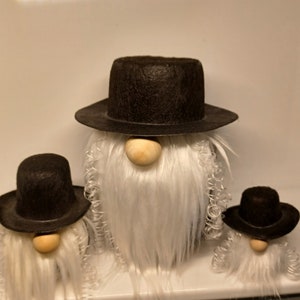 Hasidic Jewish Gnome Family Set: Temple Decor, Hanukkah Gift Idea ...