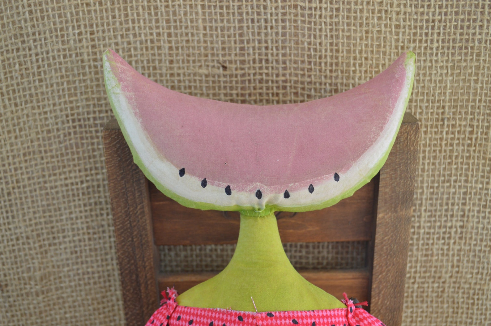 Primitive Folk Art Watermelon Doll Epattern Digital Download - Etsy