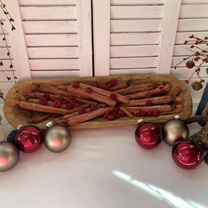 Set of Six Primitive Peppermint Sticks, Candy Bowl Fillers - Etsy