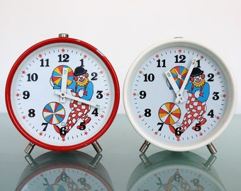 Vintage Animated Alarm Clock - Etsy