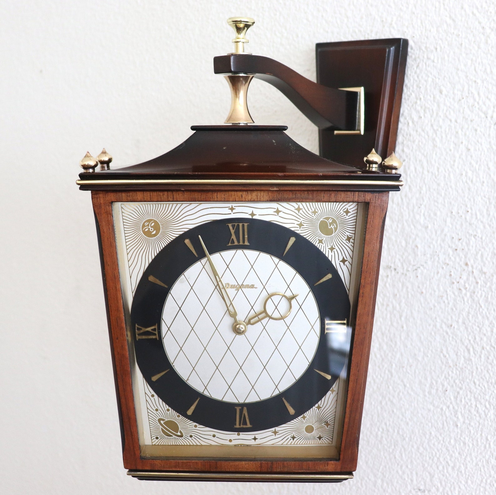 DUGENA Wall Clock Iconic Collectors Item SUPER RARE Vintage | Etsy