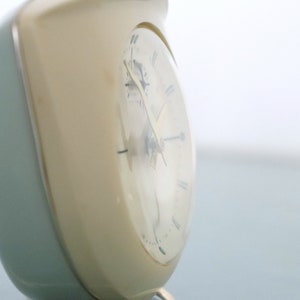 SPACE AGE Alarm Mantel Top Clock Vintage Retro Alarm RARITY! 1960s ...