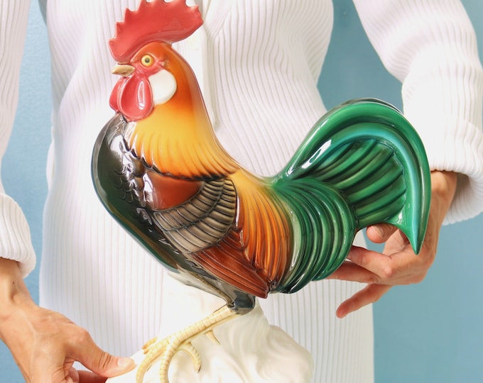 German GOEBEL Large ROOSTER UNDAMAGED!! Top Condition ! Vintage ...