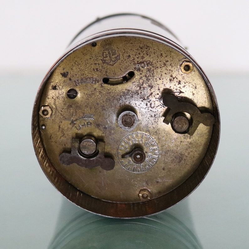 GUSTAV BECKER Alarm Mantel Antique Top Clock MUSEUM 1915 Ww1 - Etsy