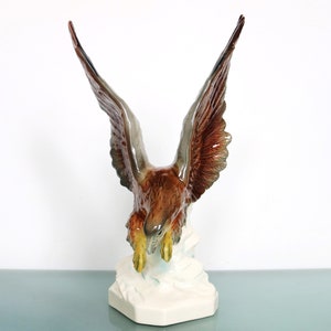 Vintage German GOEBEL SEA EAGLE 15.2 Inch Hiigh Gloss Undamaged ...