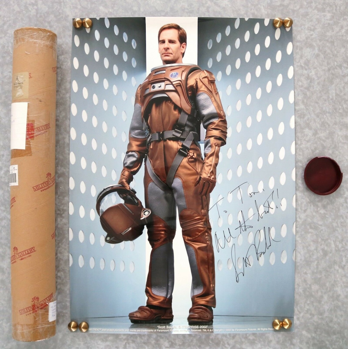 STAR TREK SIGNED Poster 1 From Only 5 Scott Bakula Capt. - Etsy