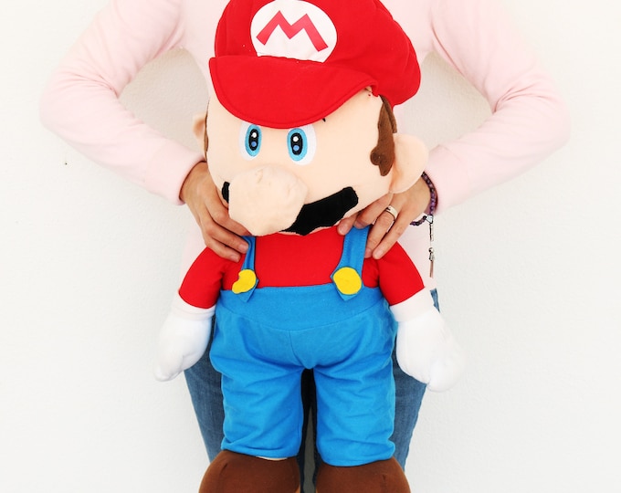 Rare HTF 1989 Super Mario Bros Plush and Vinyl Doll Nintendo - Etsy