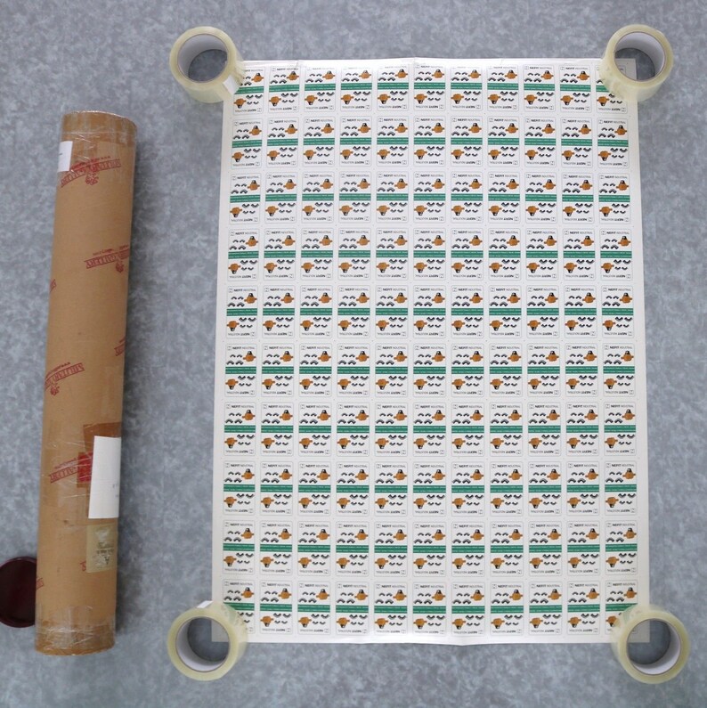 STAR Trek UNCUT TESTPRINT Trading Cards Poster Game Tos - Etsy