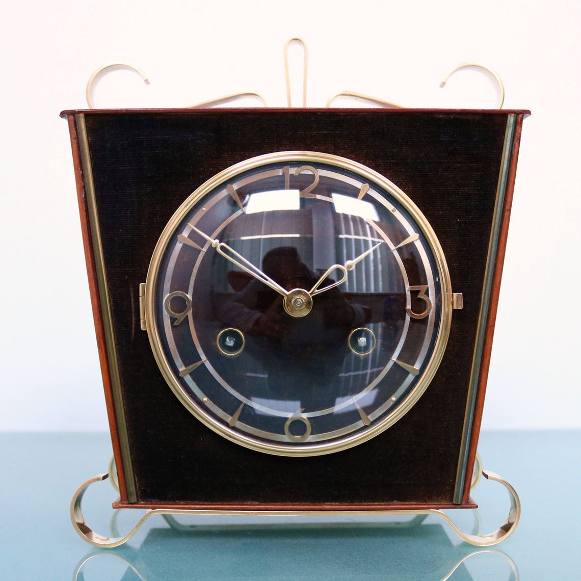 JUBA SCHATZ German Clock Mantel Top High GLOSS Vintage Mid | Etsy