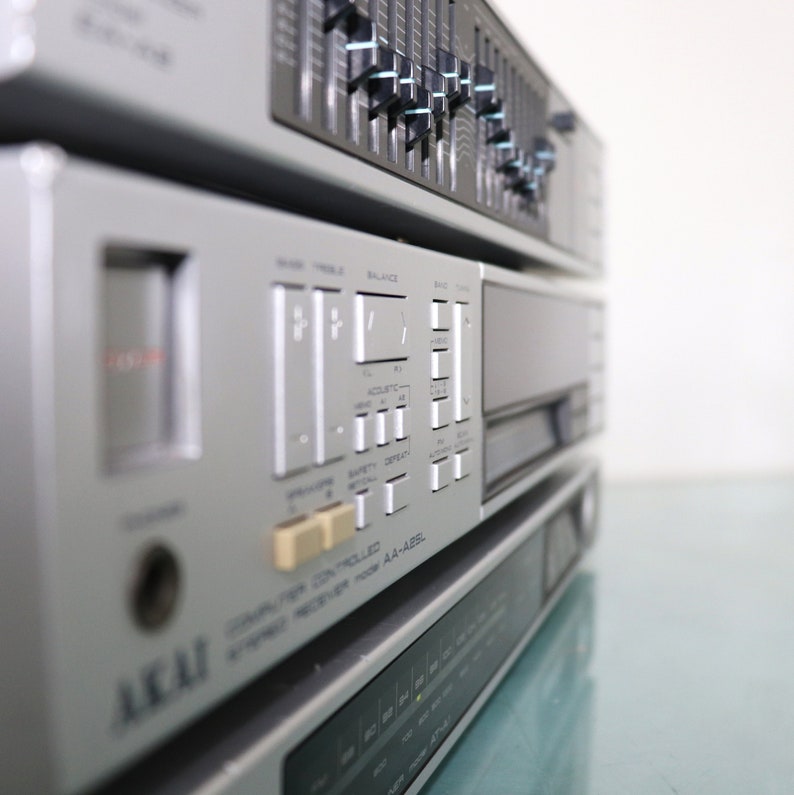 AKAI HIFI Matching Set AA-A25L Amplifier/receiver Ea-a2 - Etsy