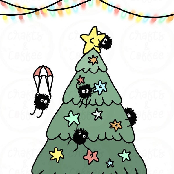 Totoro Christmas - Etsy