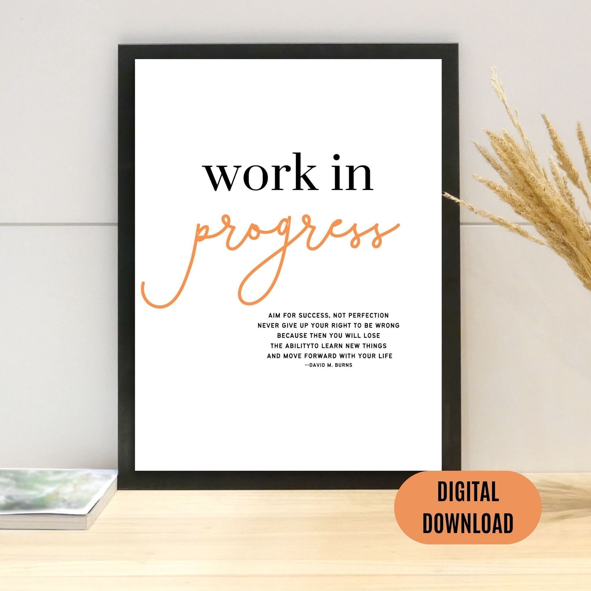 I Am A Work In Progress