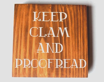 English Teacher Sign | Etsy