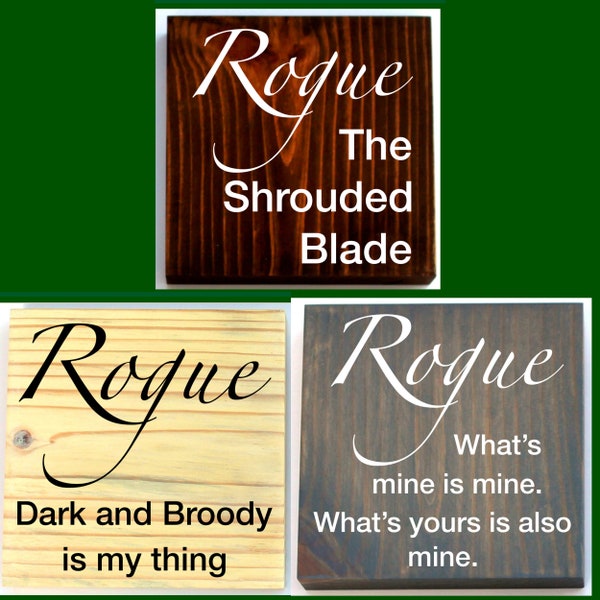 Rogue Sign - Etsy