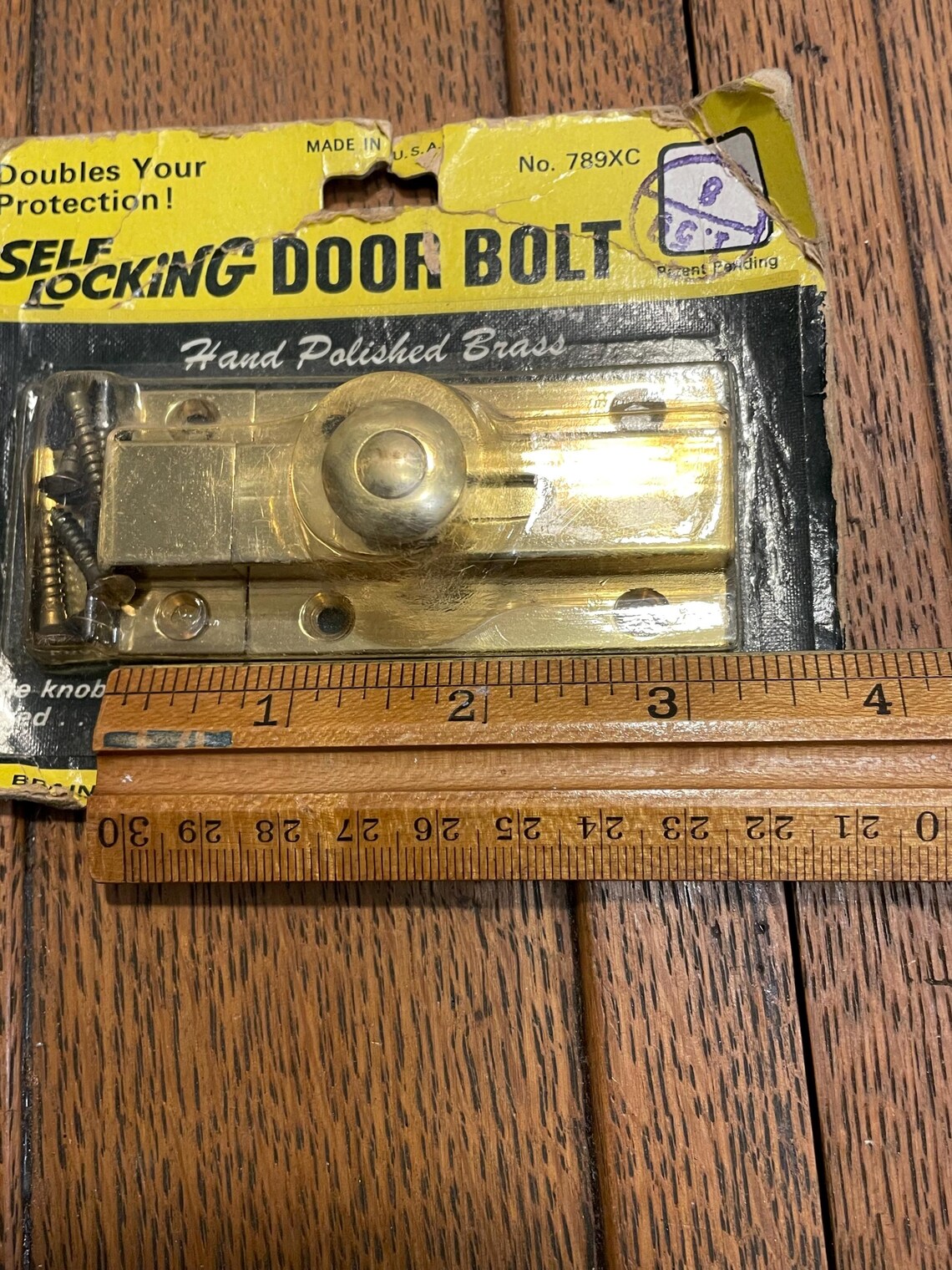 Brass Surface-mount Slide Bolt, Vintage, Unopened Package - Etsy