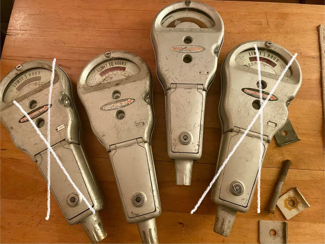 Vintage “park-o-meter” Parking Meters - Etsy