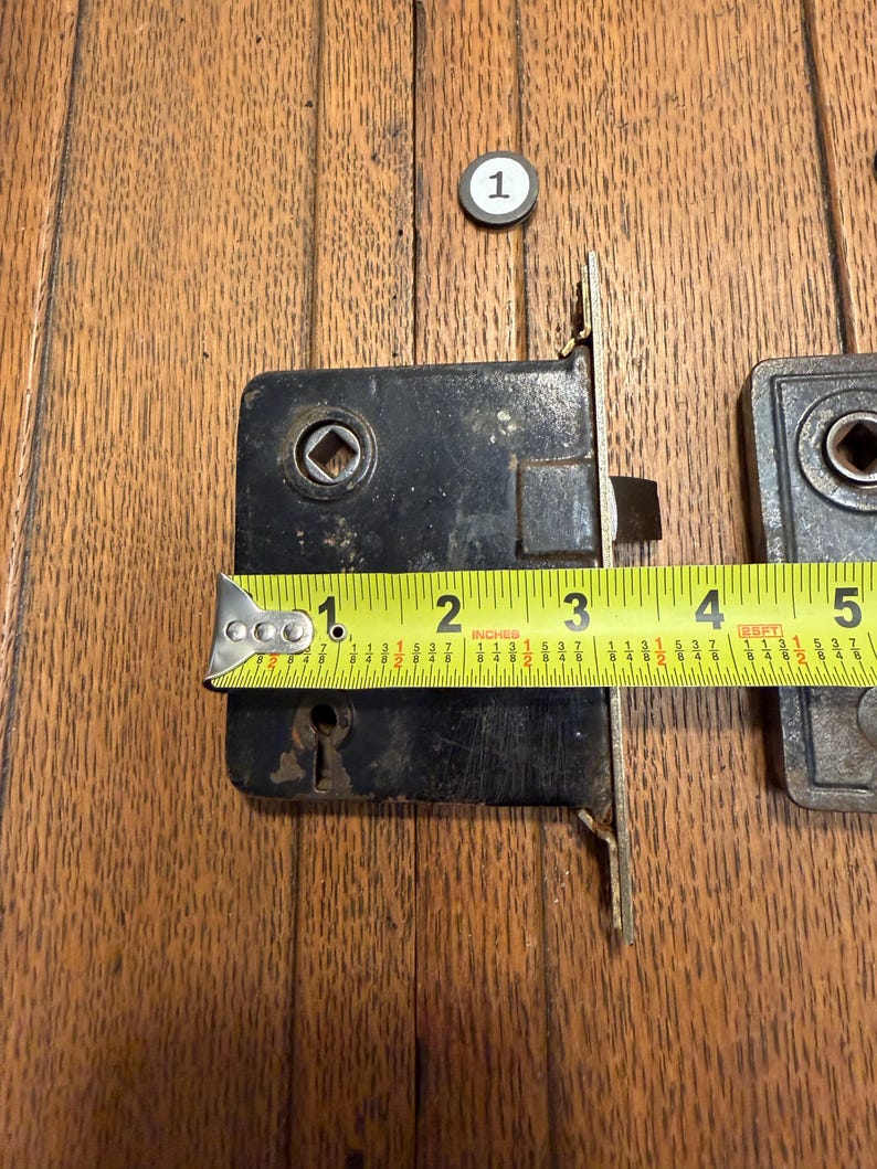 Mortise Lock, 2-3/8 Backset, Mixed Manufacturers, Cleaned & in Working ...