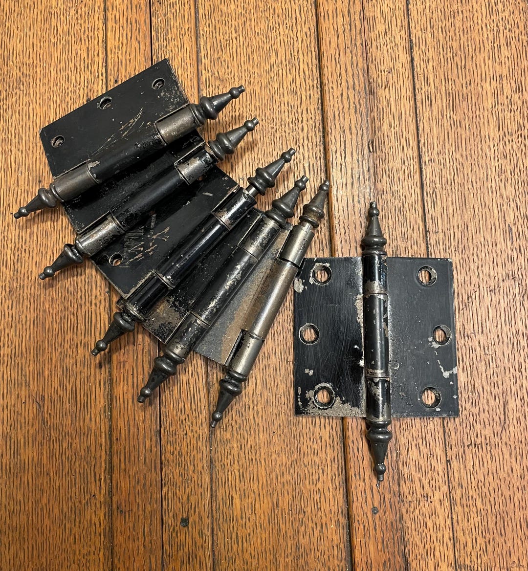 Steeple-top Victorian Door Hinges 3-1/2" Cast Iron, 1 Available - Etsy