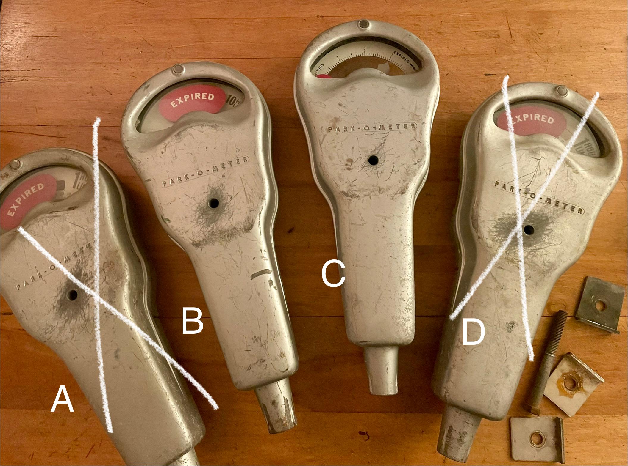Vintage “park-o-meter” Parking Meters - Etsy