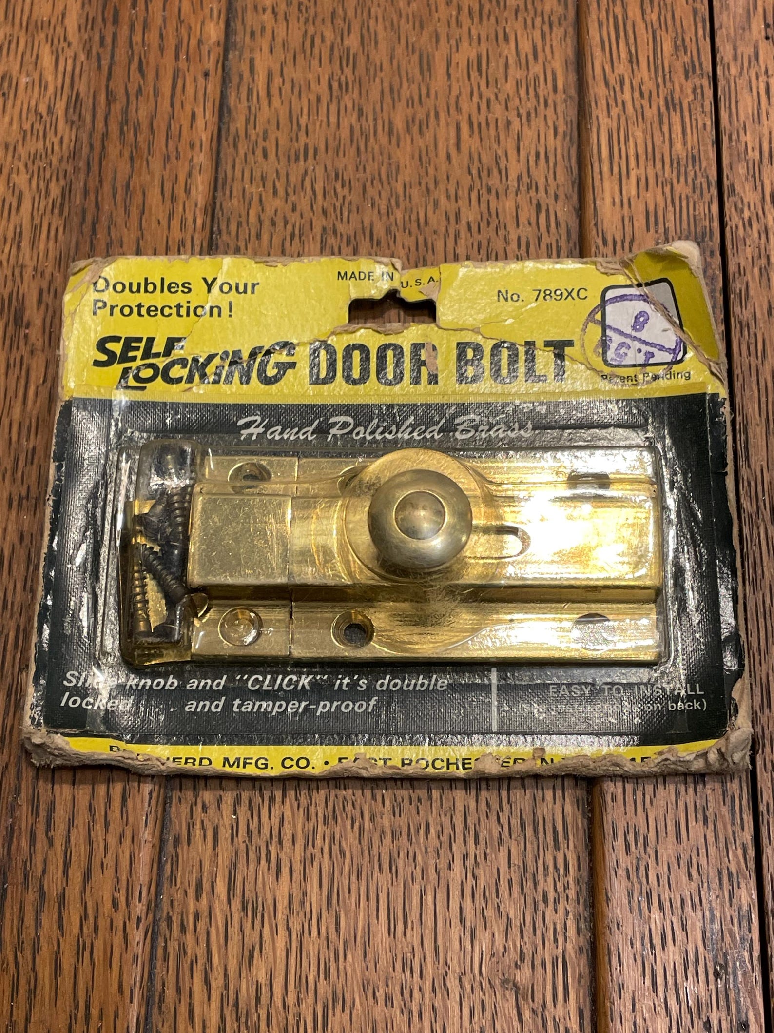 Brass Surface-mount Slide Bolt, Vintage, Unopened Package - Etsy