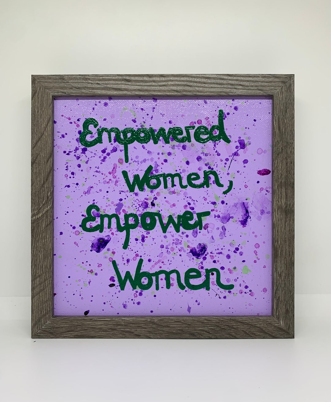 Empowered Women, Empower Women, Custom Framed, Art by Carole, Original ...