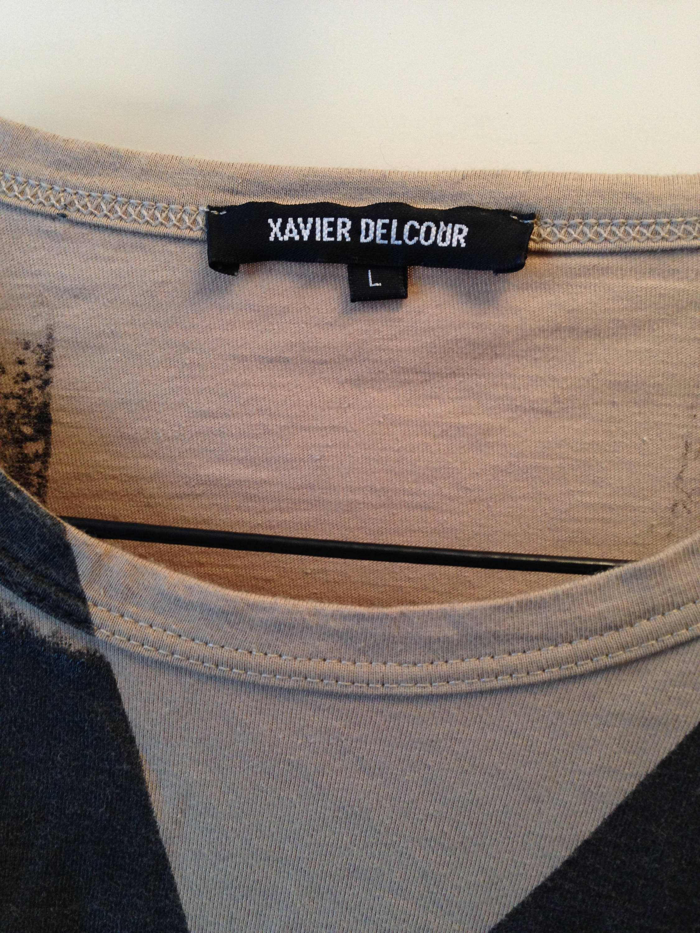 Maillot homme XAVIER DELCOUR en coton beige manches longues - Etsy France