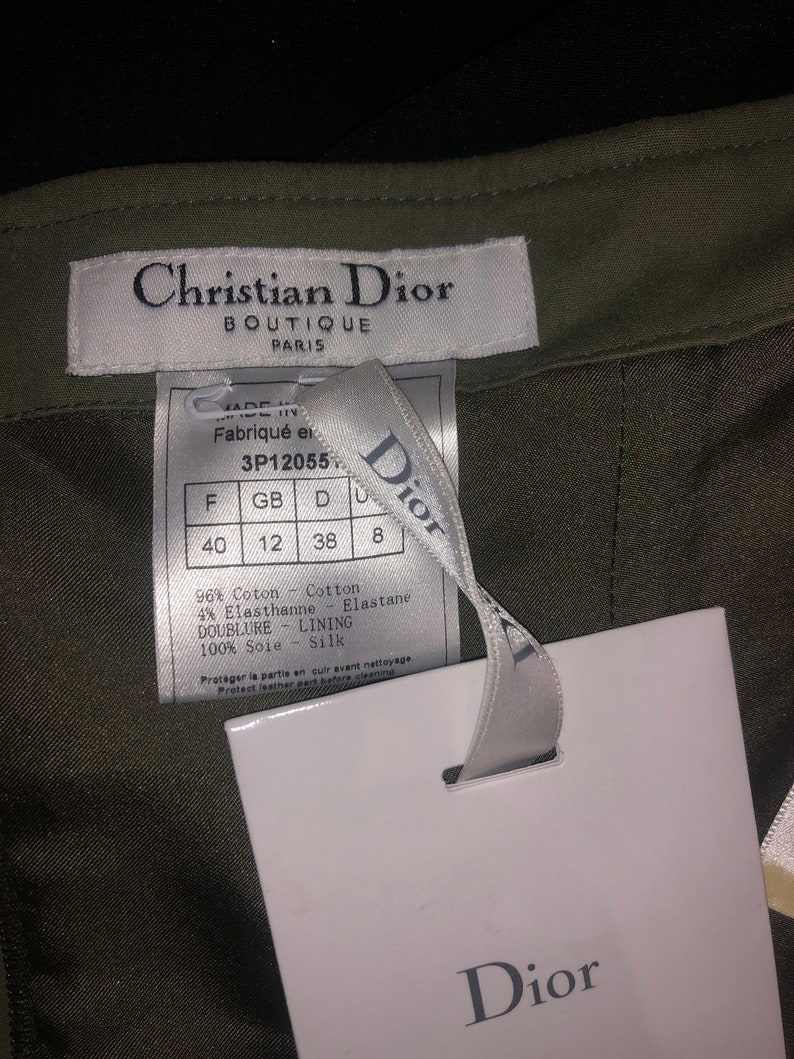 CHRISTIAN DIOR Boutique by John Galliano 2003 Embellished Corseted Top ...