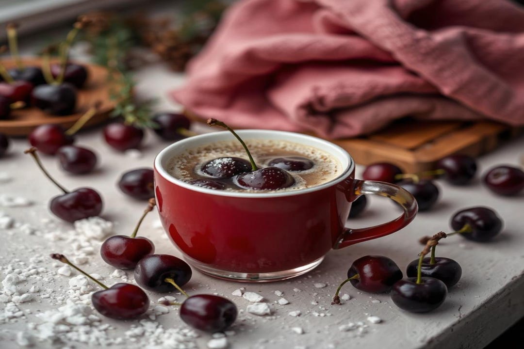 BLACK CHERRY CHAI - Perfume Oil, Body Spray Foodie Gourmand Scent - Etsy