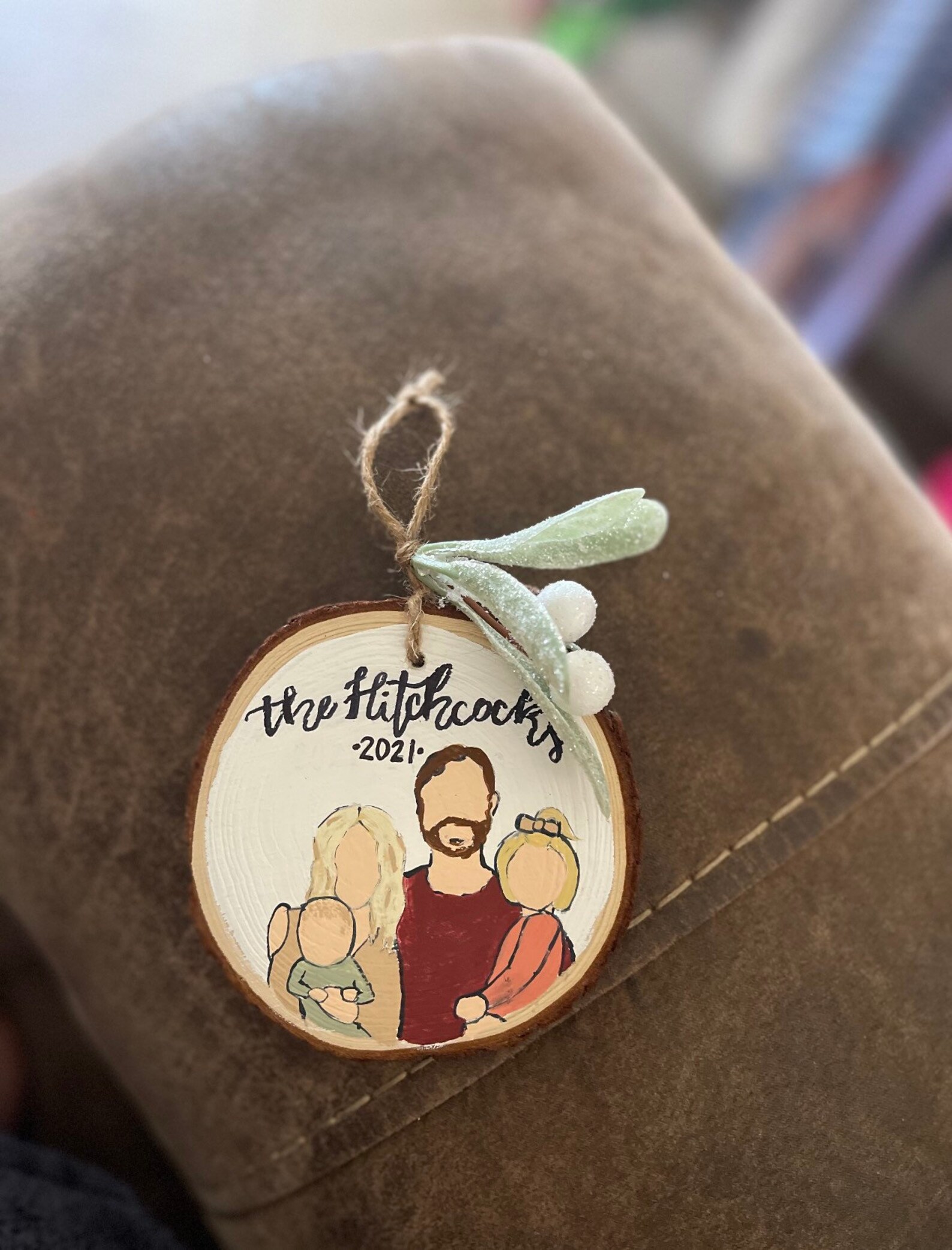 Hand Painted Family Ornaments - Etsy