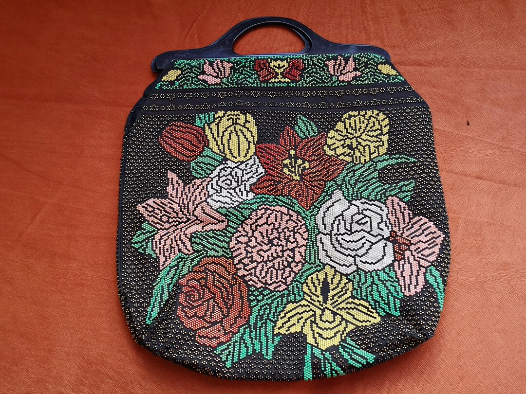 Vintage Antique Bag Victorian Reticule Style Purse Edwardian Style ...