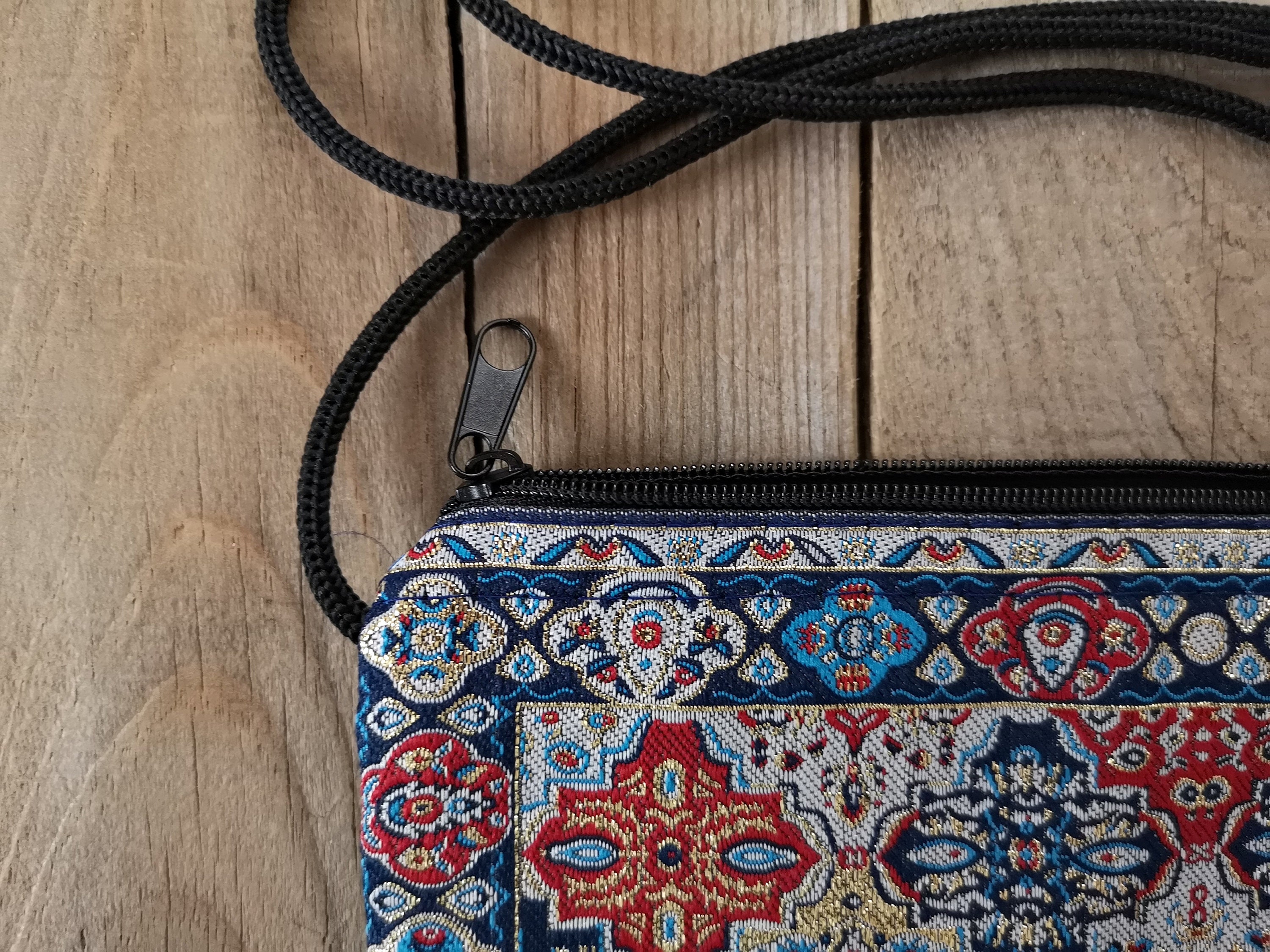 Woven Tapestry Pouch Original Turkish Coin Purse Kilim Rug - Etsy