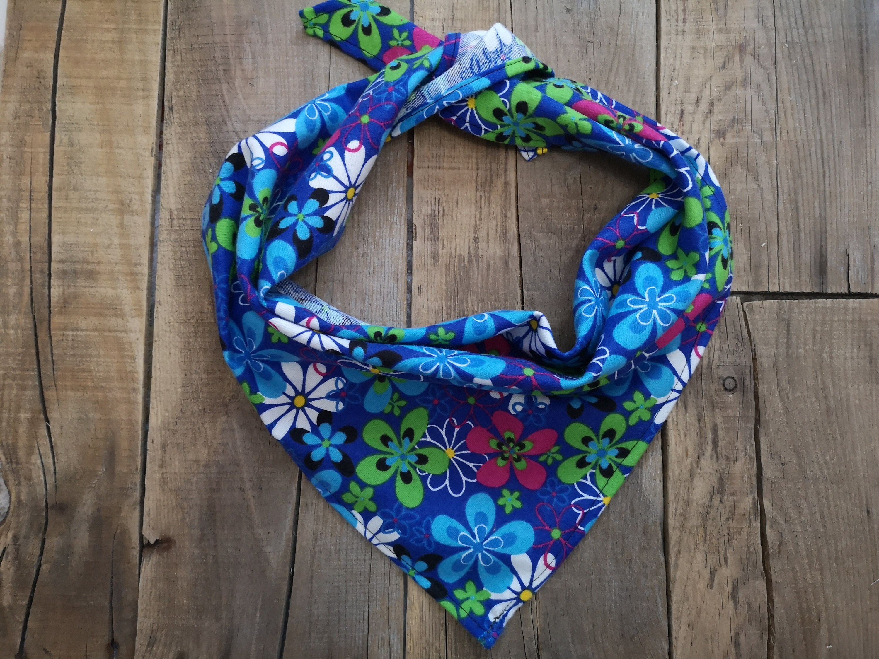 90s Vintage Style Bandana Triangle Headband Hairband Retro Hair ...