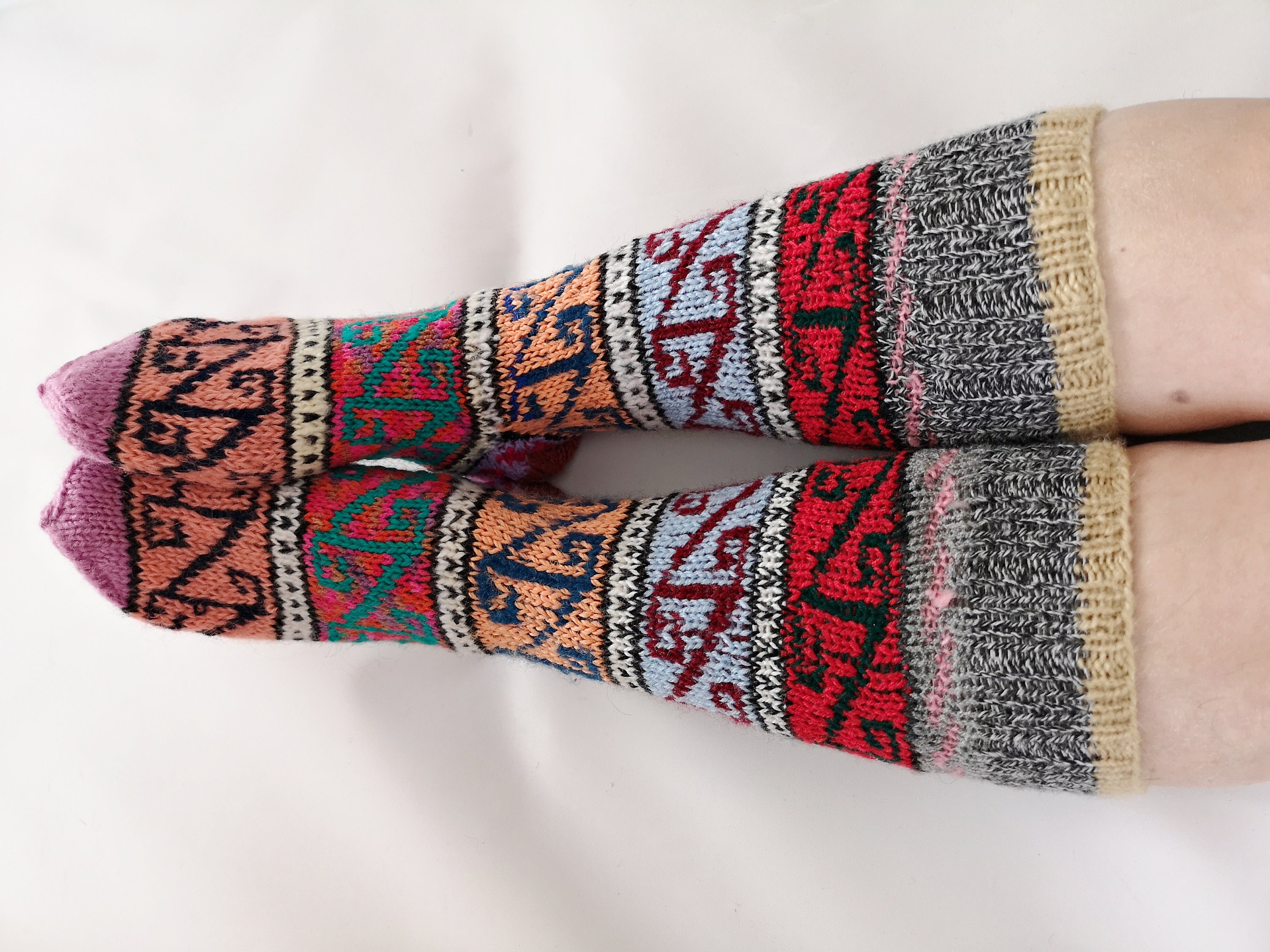 Turkish Socks Traditional Tribal Ethnic Anatolian Authentic - Etsy