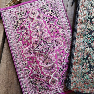 SET OF 3 / 10x15cm Original Turkish Coin Purse Kilim Rug Bag Carpet ...