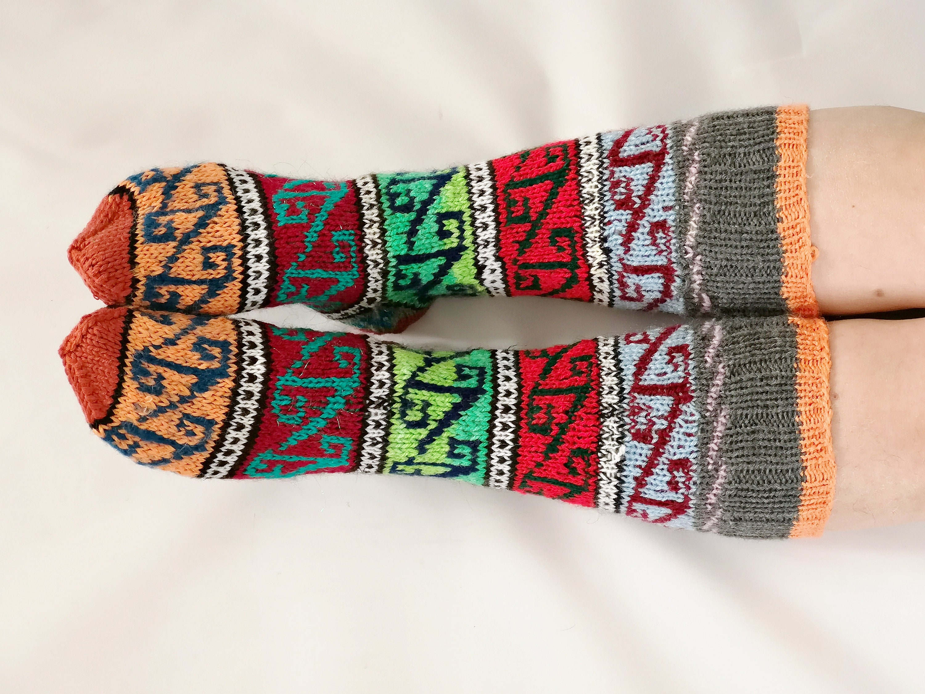 Turkish Socks Traditional Tribal Ethnic Anatolian Authentic - Etsy ...